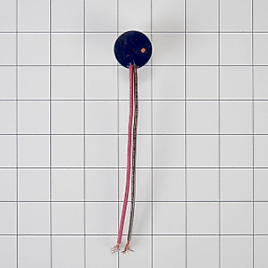 Whirlpool WP4387490 OEM SxS Refrigerator Defrost Thermostat, Red and White