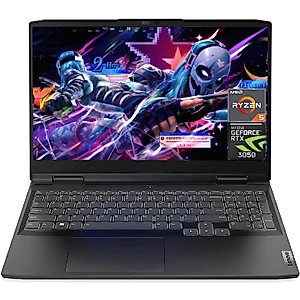 Lenovo 15.6'' IdeaPad Gaming 3 Laptop, 16GB DDR5, 1TB SSD, 15.6 Inch FHD 120Hz Display, AMD Ryzen 5 6600H Processor, NVIDIA GeForce RTX 3050, Wi-Fi 6, Business and Gaming, Windows 11 Home