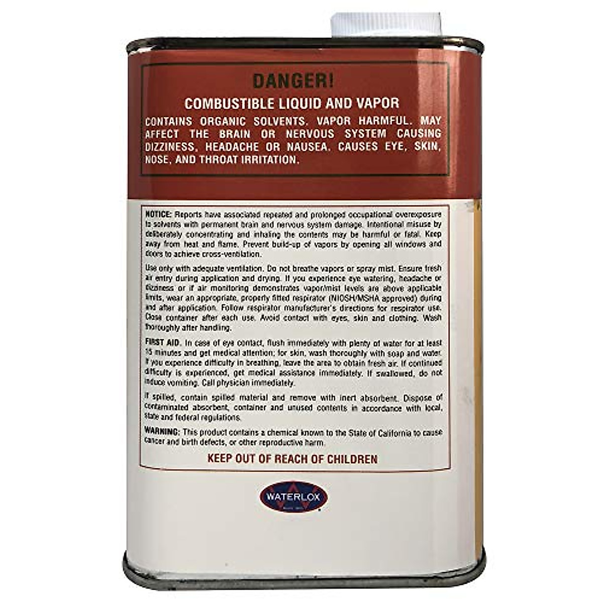 Waterlox 5284qt TB5284 Stain, 32 Fl Oz