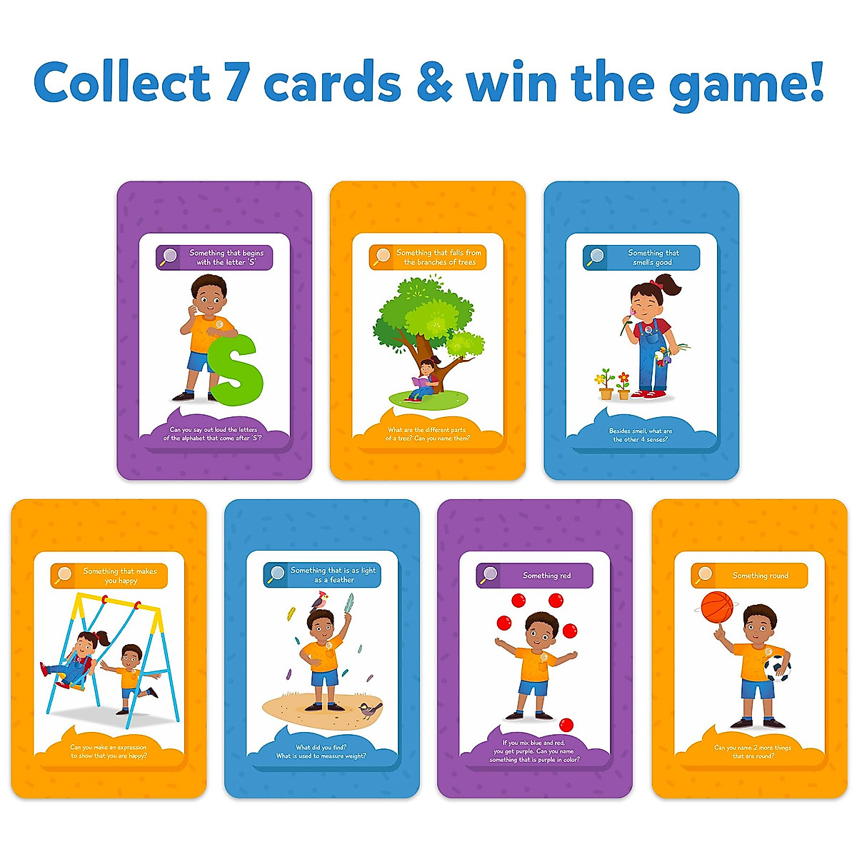 Skillmatics Card Game - Found It Outdoor, Scavenger Hunt for Kids, Boys, Girls, & Families Who Love Board Games Educational Toys, Gifts Ages 4, 5, 6, 7