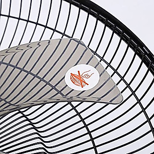 YiZYiF Universal Plastic 5 Leaves Fan Blade Household Standing Pedestal Fan Table Fanner Replacement Part General Accessories Black 16 inches