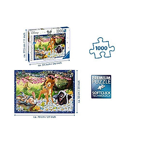 Ravensburger Disney Bambi Collector's Edition - 1000 Piece Jigsaw Puzzle for Adults | Unique Softclick Technology | Premium Quality Pieces | Ideal Gift for Puzzle Enthusiasts