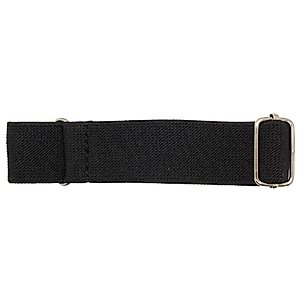 Southland Archery Supply SAS Elastic Adjustable Armband Shirt Garter Sleeve Holders - 2/Pack (Black)