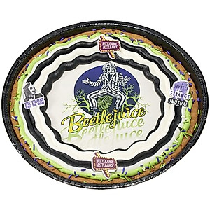 DecoPac Beetlejuice Rings, Cupcake Decorations Featuring Beetlejuice & Lydia, Cupcake Toppers For Cakes, Cupcakes, Treats - 24 Pack