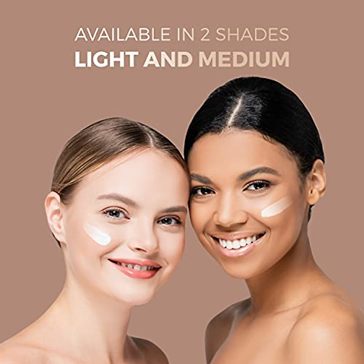 CULLER BEAUTY Self Adjusting Foundation with SPF 50 - Instant match for all your shade needs (Light)