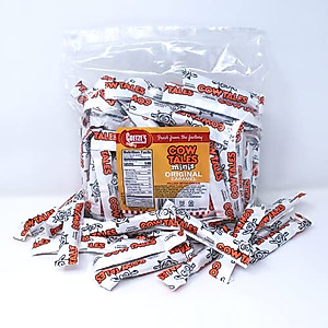 Goetze's Candy Vanilla Cow Tales Minis - 2 Pound Bag (32 Ounces) - Fresh from the Factory