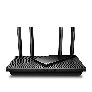 TP-Link AX1800 WiFi 6 Router (Archer AX21) – Dual Band Wireless Internet Router, Gigabit Router, USB port, Works with Alexa - A Certified for Humans Device