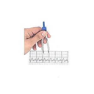 EKG ECG Caliper Electrocardiogram Divider Blue