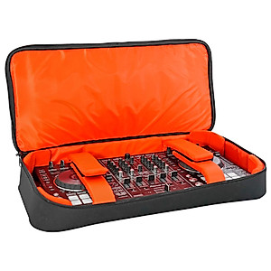 Rockville RDJB20 DJ Controller Bag Fits Mixdeck & Quad N4 NS6 DDJ-SX MC7000+More, Black