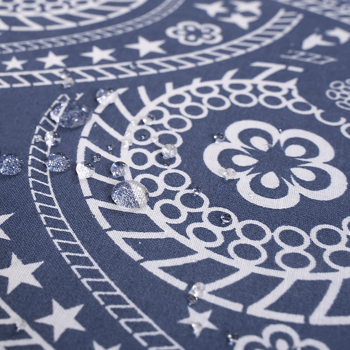 Westex Floral Paisley Heavy Duty Ironing Board Cover and Pad, Thick 3-Layer Stain Resistant Padding, Elasticized Skirt, Click-to-Close Fastener, 15 x 54 Inch (Board NOT Included, Cover ONLY)