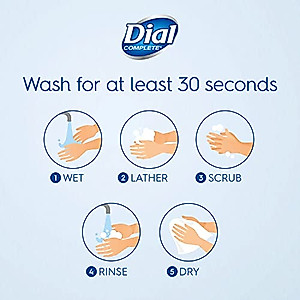 Dial Complete Antibacterial Foaming Hand Soap Refill, Fresh Pear, 52 fl oz