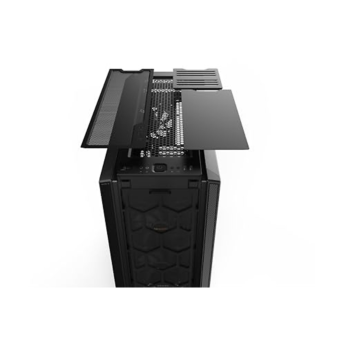 be quiet! Silent Base 802 Window ATX Midi Tower PC Case| 3 Pre-Installed Pure Wings 2 Fans | Sound Insulated | Tempered Glass Window | Black | BGW39