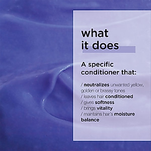 milk_shake Silver Shine Purple Conditioner for Blonde Hair - Blonde Toner for Brassy Hair