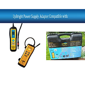 UpBright 9V AC/DC Adapter Compatible with Fieldpiece SRL2K7 Infrared Refrigerant Leak Detector DR82 Heated Diode Detectors RCA2 RWA2 SRL8 SRL2 9VDC 2A DC9V 2.0A Power Supply Cord Cable Battery Charger