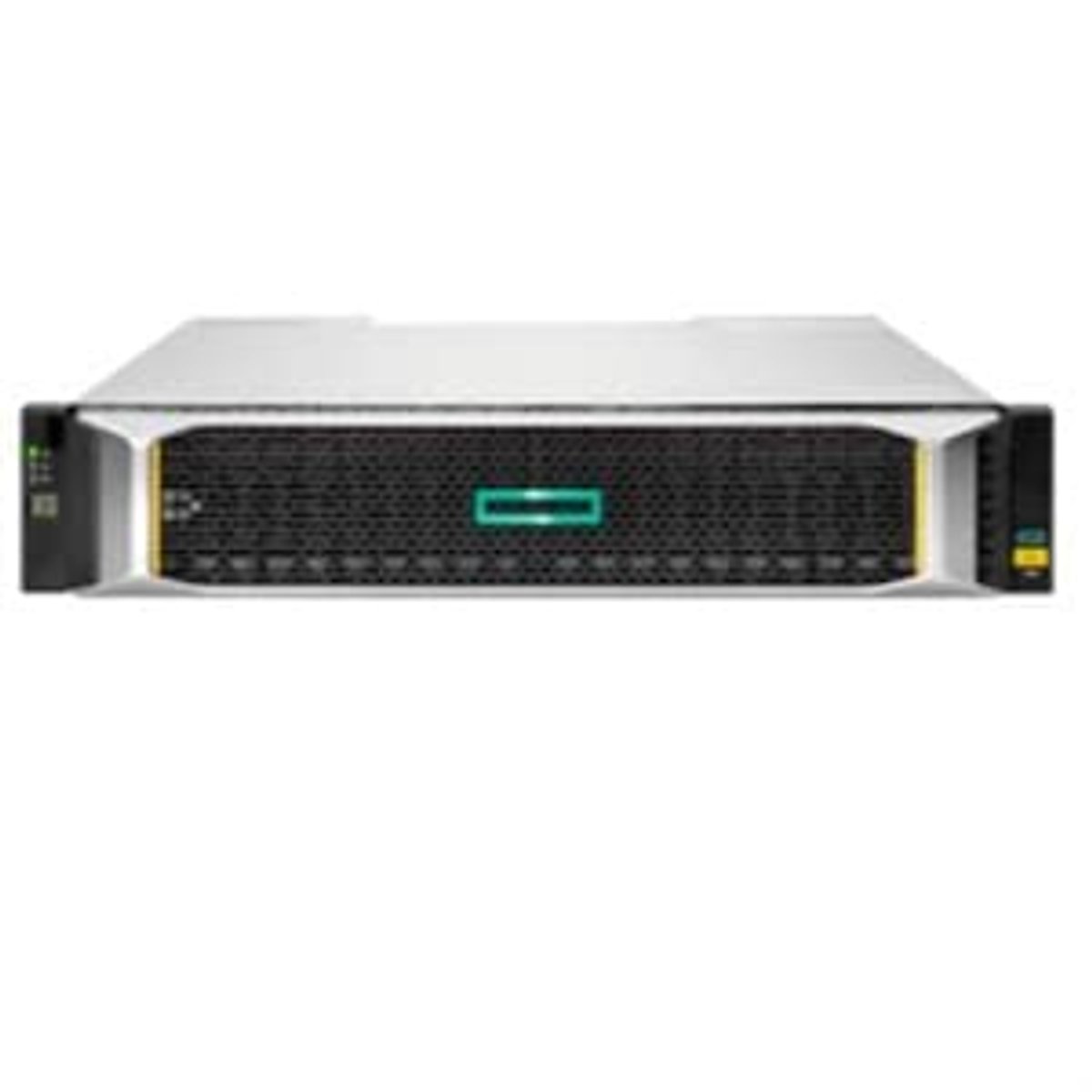 HPE MSA 2062 10GBASE-T iSCSI SFF Storage - 24 x HDD Supported - 2 x HDD Installed - 3.84 TB Installed HDD Capacity - 24 x SSD Supported - 0 x SSD Installed - Clustering Supported - 2 x iSCSI Controlle