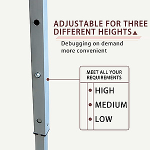 SlowSnail Premium Outdoor Pop Up Canopy Tent: 10' x 10' Ultimate Collapsible Portable Canopy with Steel Frame and Top Vent, Adjustable Legs & Foldable Design, Black