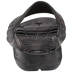 Under Armour Men's Locker Camo, Black (002)/Jet Gray, 8 M US