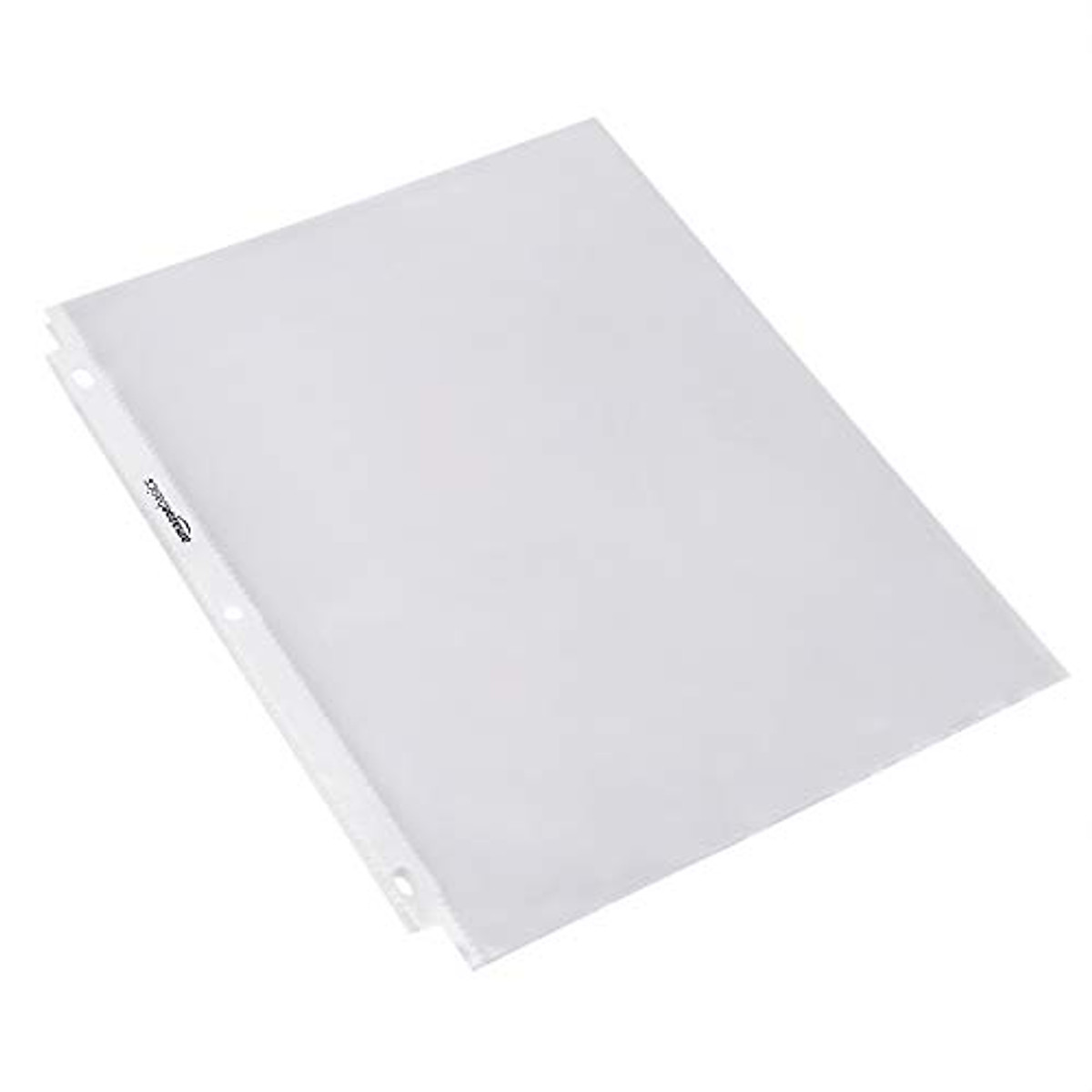 Amazon Basics Sheet Protector - Non-Glare, 100-Pack