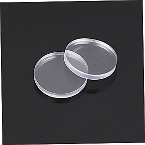 Cabilock 30pcs Gasket Furniture Protectors Leg Protectors for Chairs Table Leg Pads Bumper Protective Pads Furniture Protect Pads Furniture Gripper Clear Desk Protector Transparent Rubber