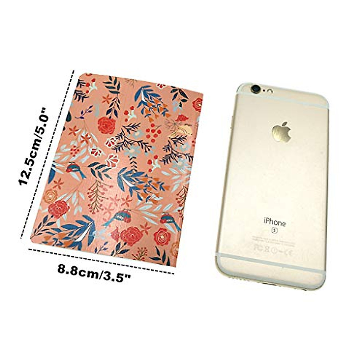 BaodeLI 24pcs Mini Notebook,Floral Patterns Portable Pocket Journal Steno Memo Notebook MiniDaily NotePad(8 Patterns,Ruled Pages)