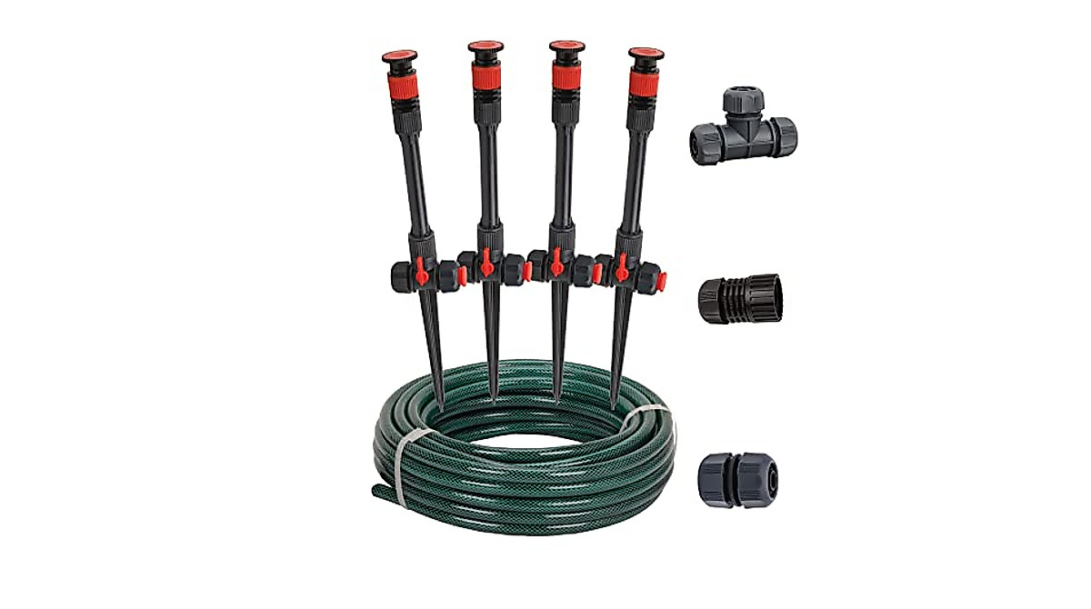 Eden Flex Design Sprinkler System for Gardens | Easy Setup & Adjustable Coverage