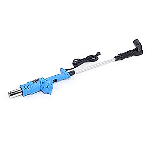 OUKANING Portable Electric Thermal Weeder 2000W Compact Weed Burner for Garden Weed Torch Maximum Temperature 650℃ 5 Nozzles