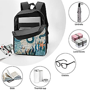 Custom Laptop Backpack Customized Personalized Picture/Text Photo Travel Knapsack, Unisex Men Women Casual Backpack, 17"