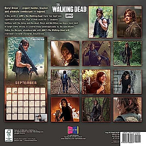 The Walking Dead 2024 26-Month Calendar: Daryl Dixon