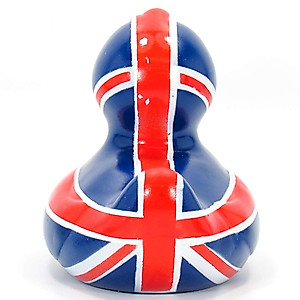 Brit Rubber Duck Bath Toy by Bud Duck | Elegant Gift Packaging - British and Proud! | Child Safe | Collectable
