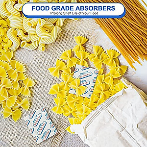 400cc Oxygen Absorbers for Food Storage - 100 Count (20x Packs of 5) - for Long Term Food Storage & Survival, Mylar Bags, Canning, Harvest Right Freeze Dryer, Dehydrated, and Preserved Foods