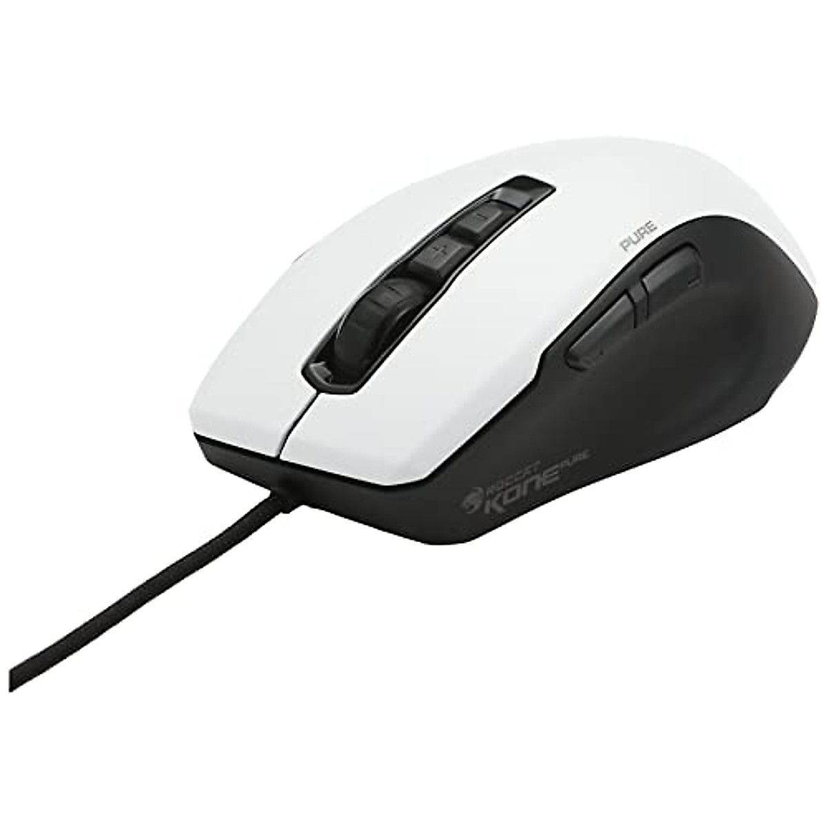 ROCCAT KONE Pure Owl-Eye – Optical RGB Gaming Mouse, White (ROC-11-725-WE)