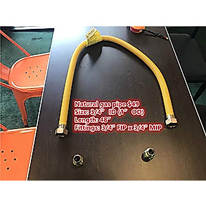 Commercial Griddle Manual 36" Countertop Natural Gas - 90000 BTU NSF CD-MG36