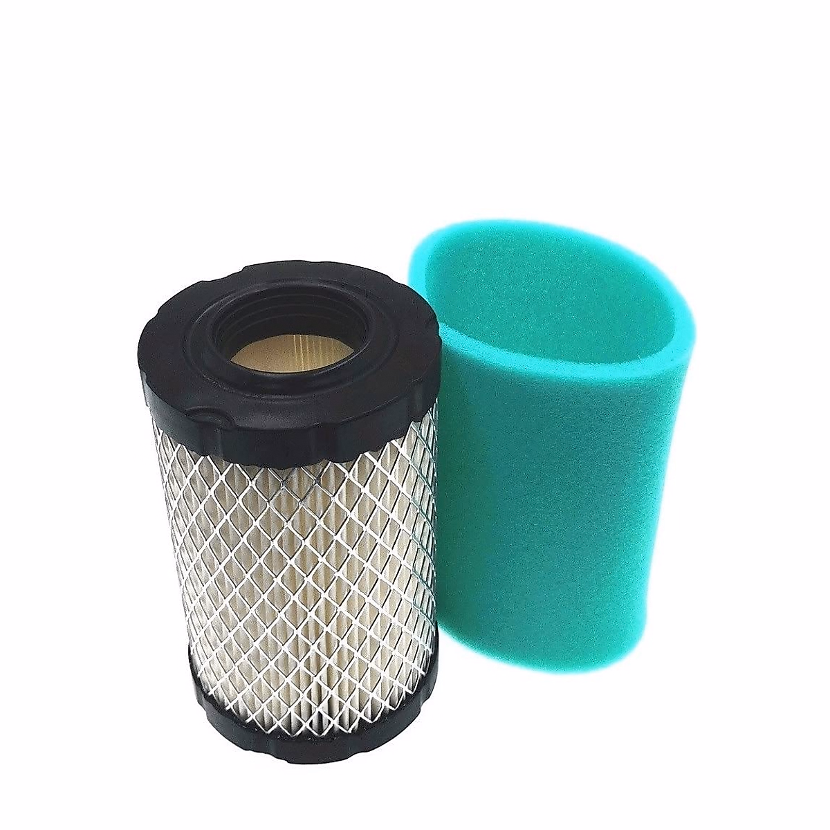 TENOMAL 3 Pack MIU14395 Air Filter With Pre Filter Replace John Deere GY21435 MIU13038 MIU13963 Fits D100 D105 D110 D130 Z225 Z235 Z255 X124 L105 L107 E100 E120 E130 Husqvarna YTA22V46 YTH24V48