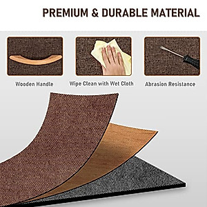 VredHom Fabric Dresser Storage Organizer, 7 Drawers Dresser with Shelves, Storage Dresser Fabric Storage Closets Storage Units Tower Steel Frame Wooden Top for Bedroom, Hallway, Nursery, Entryway