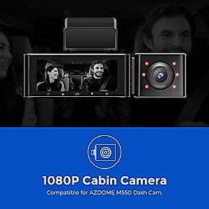 AZDOME 1080P Interior Cam Cabin Camera for AZDOME M550 Dash Cam