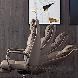 SEASD Office Chair Comfort Casual Design Office Chair Boss Chair (Color : C, Size : 1pcs)