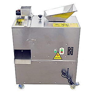TECHTONGDA Electric Dough Divider Commercial Quantitative Dough Cutter 70-300g Stainless Steel Compact Dough Ball Maker 2500W 110V