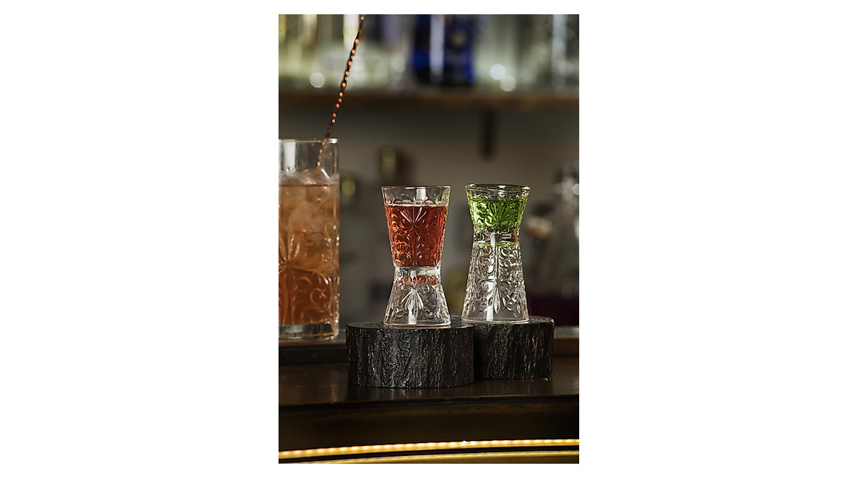 Barski Reversible Shot Glass Set of 6 - Elegant Design