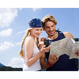 KALILY 12pcs/9pcs/6pcs Headband Bandana - Face Mask Headwear Neck Gaiter Shield Scarf olid Color