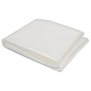 Storystore 2.5 Mil Greenhouse Plastic Film, UV Resistant Polyethylene Film, Green House Hoop Supply Plant Cover Sheeting for Agriculture, Garden (15' x 40')