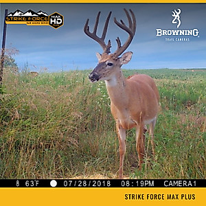 Browning outdoor Trail Cameras Strike Force Max HD Plus BTC, Motion Only
