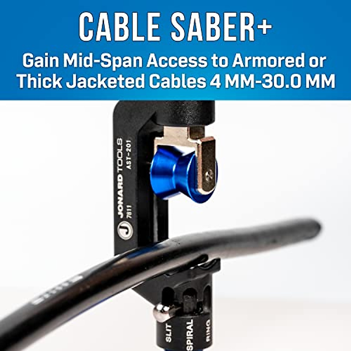Jonard Tools AST-210 CableSaber+™ Armored Cable Slitting Tool