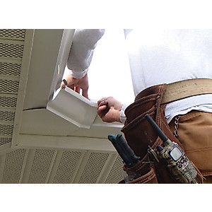 6" Extreme Miter - Aluminum Inside Miter, Gutter Corner, Mitre - "Works only with 6" Gutters" (Aluminum, 6")