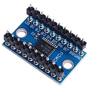 GeeekPi 6Pack TXS0108E 8 Channel Logic Level Converter Bi-Directional High Speed Full Duplex Shifter 3.3V 5V for Arduino Raspberry Pi