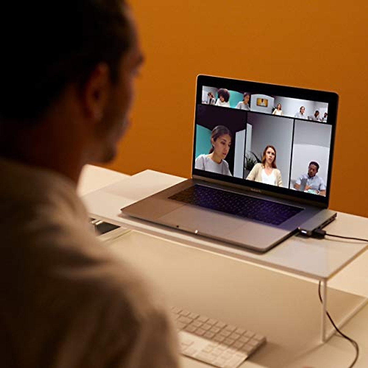 Owl Labs Meeting Owl - 360 Degree, 720p Video Conference Camera, Microphone, and Speaker (Automatic Speaker Focus, Perfect for Huddle Rooms), Black