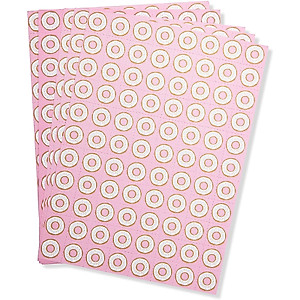 36 Pack Donut Bingo Cards for Girl Birthday Party, Donut Grow Up Game for Family (5 x 7 Inches)