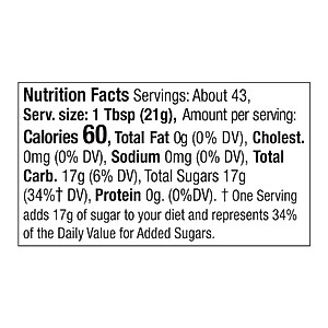 Amazon Fresh, Raw Wildflower Honey, 2 Pound (Pack of 1) (Previously Happy Belly, Packaging May Vary)