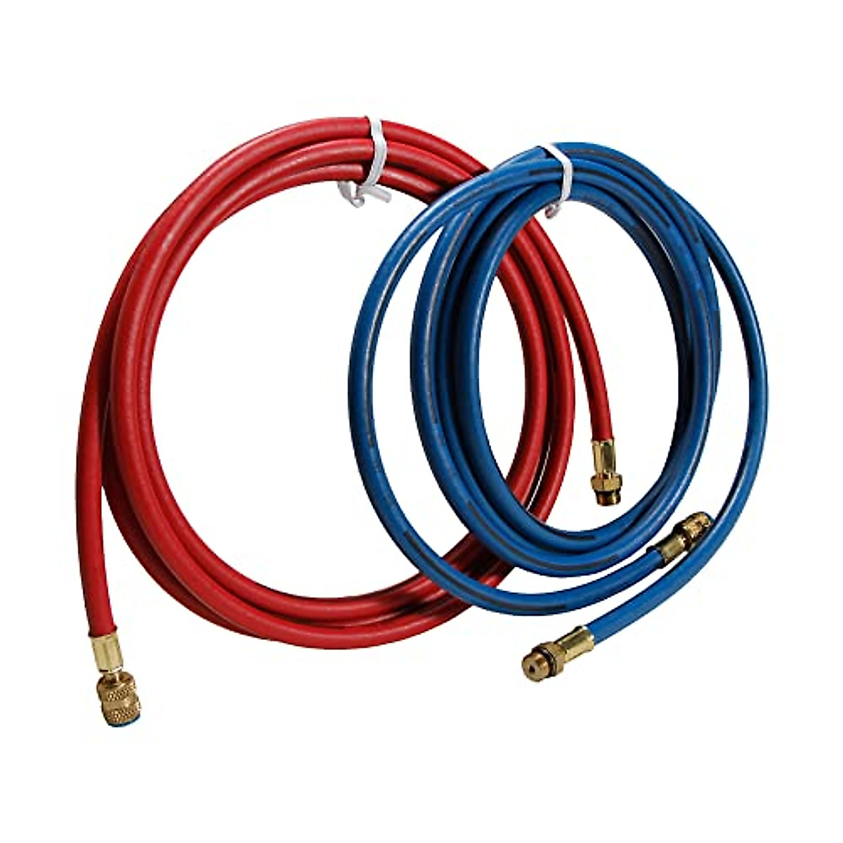 Robinair 34722 Replacement 9' Long Red and Blue R-134a Enviro-Guard Hose Set for 34788, 34288, and 34134Z RRR Machines