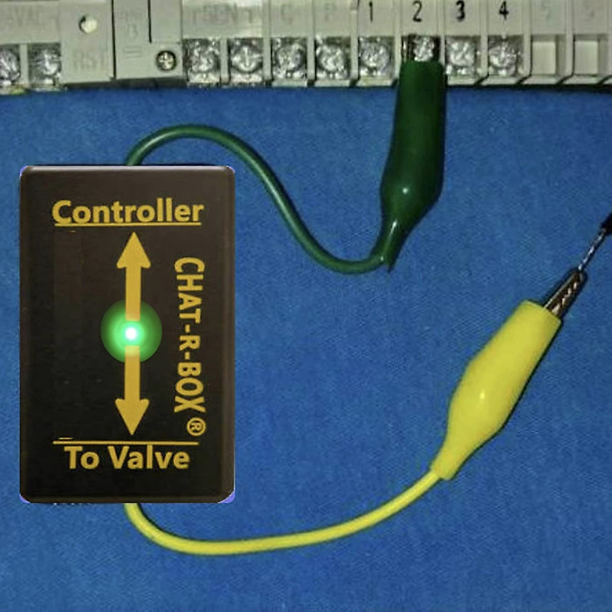 The Original Chat-R-Box Sprinkler Valve Locator Irrigation Zone Finder (CLIP TO CLIP PRO VERSION), Black