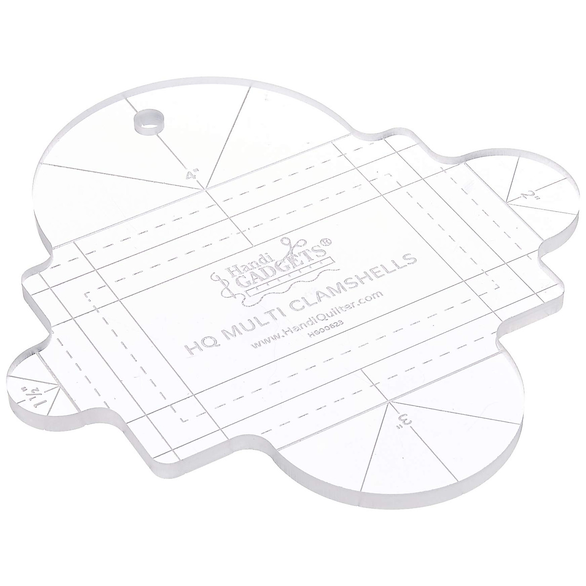 Multi Clamshell Ruler